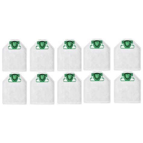 10 Pcs Vacuum Cleaner Replacement Bags For Vorwerk Kobold Vk200 Fp200
