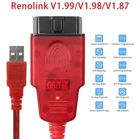 Renolink V199 For Renault Ecu Programmer Ecu Key Uch Matching