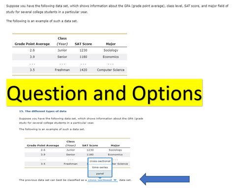 [solved] 15 the different types of data suppose you have the following