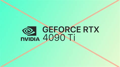 Nvidia Geforce Rtx 4090 Tiはお蔵入りに。ライバル不在と販売状況好転が見込めないため？ Gazlog