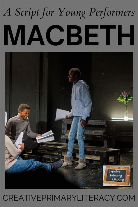 Macbeth A Play Script For Young Performers Creative Primary Literacy Macbeth A Play Script For Young Performers Creative Primary Literacy
