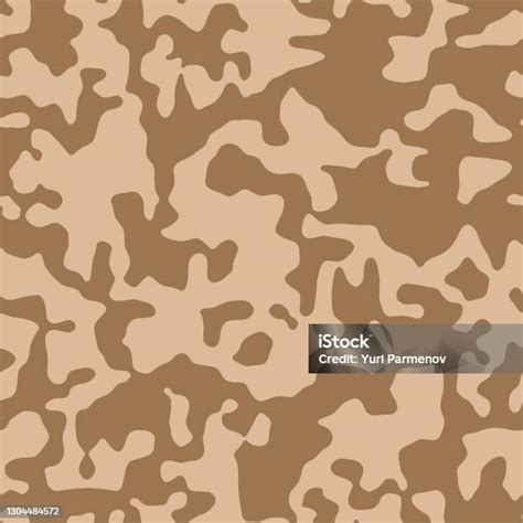 브라운 베이지 색 위장 매끄러운 패턴 현대 밀리터리 2 색 카모 감촉 사막 마스킹 색상 스톡 벡터 일러스트레이션 갈색에 대한 스톡 벡터 아트 및 기타 이미지 Istock