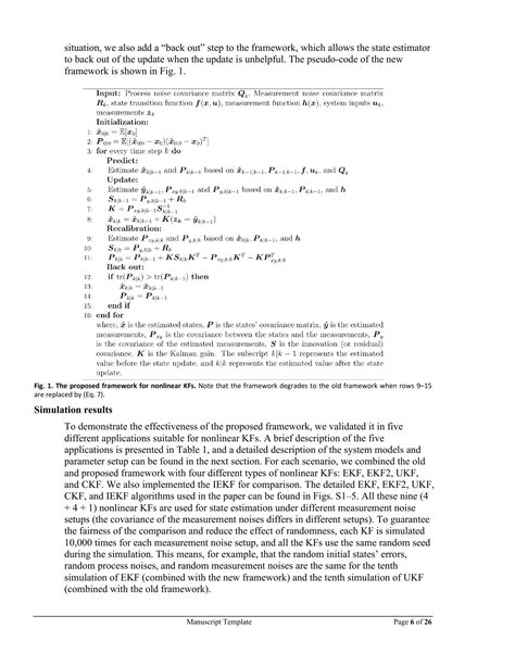 A New Framework For Nonlinear Kalman Filters 智源社区论文