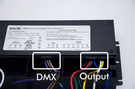 100w 24vdc Class 2 Led Driver With Dmx Decoder Lw 24100 5c Adj Led World Canada
