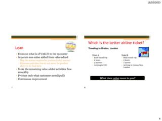 Module Introduction On Lean Six Sigma Pdf