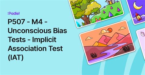 P507 M4 Unconscious Bias Tests Implicit Association Test Iat