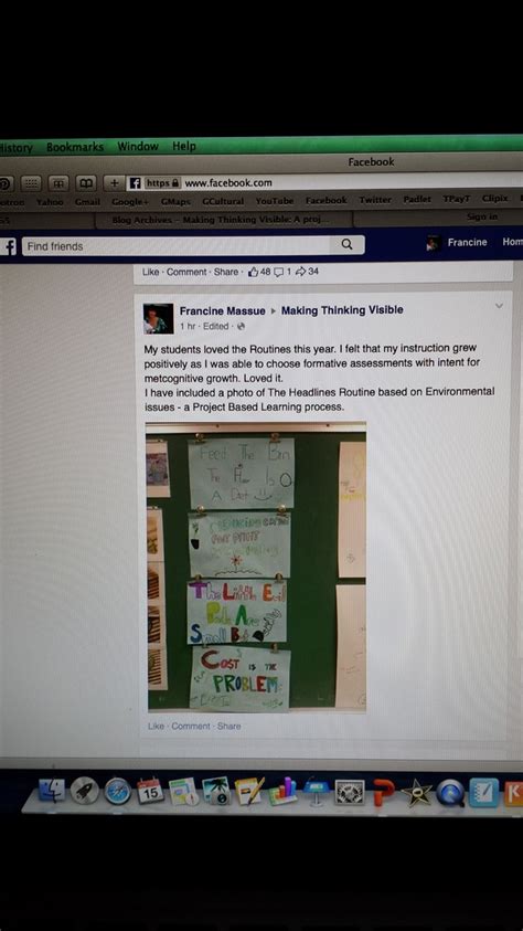 Making Thinking Visible A Project Of Exploring And Implementing Thinking Routines Into A