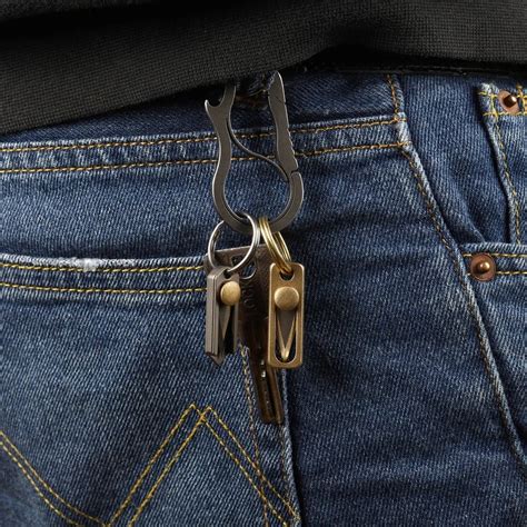 Titanium EDC Mini Push Knife Collection Keygadgetry