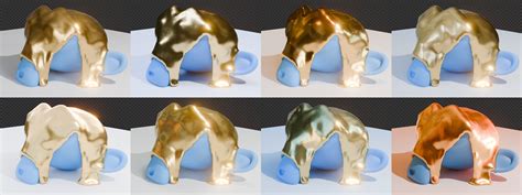 Texturing How To Make A Liquid Gold Texture Like Reference Blender Stack Exchange