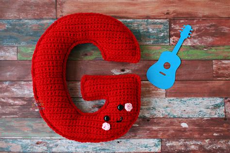 Letter G Crochet Pattern Letter G Amigurumi Pattern Alphabet Etsy
