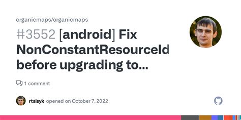 Android Fix Nonconstantresourceid Before Upgrading To Android Gradle