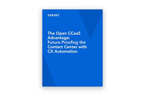 Open Ccaas Contact Center As A Service Verint