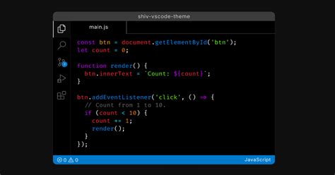 Shiv Vscode Theme By Shivananda Sai Vs Code Themes