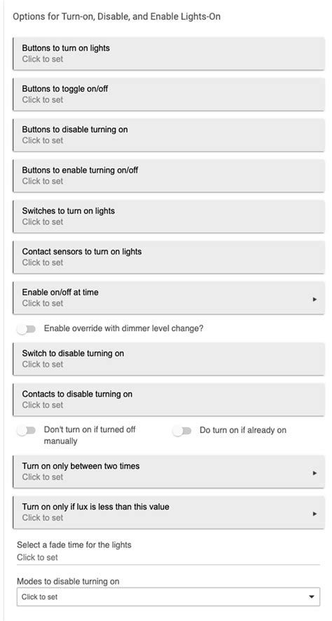Motion Lighting Button To Disable 🛎️ Get Help Hubitat