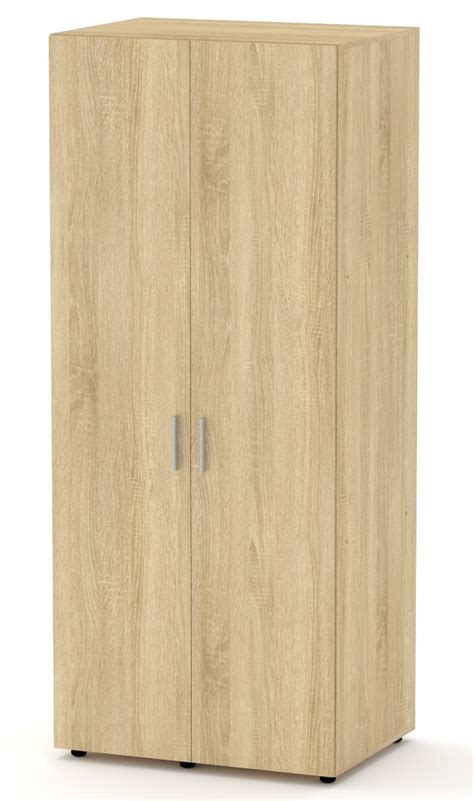 Купити Гардеробна шафа 18 дуб сонома Компаніт шафа для одягу дводверна