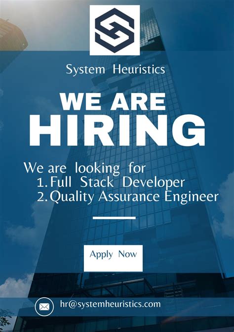 System Heuristics Sh On Linkedin Systemheuristics Sh Hiringnow