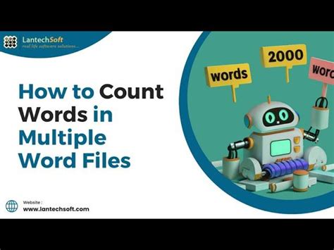 Rely On Word Count Software For Word Counting Lantech Soft Posted On