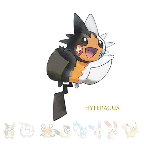 A Lot Of Pikachu Clones As One Pokemon By Hyperagua On Deviantart