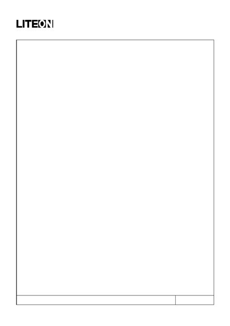 B Datasheet Pages LITEON Property Of Lite On Only