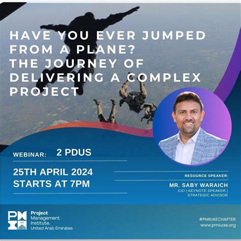 Pmi Uae Chapter On Linkedin Webinar