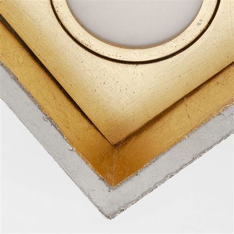 Concrete Box Ceiling Light Old School Electric