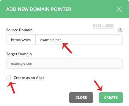 How To Create A Domain Pointer In DirectAdmin Knowledgebase Icy