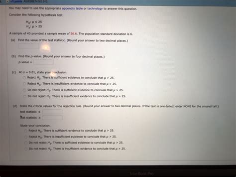 Solved O1 Points Aswsbe14 9 E 010 You May Need To Use The