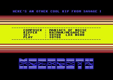 CSDb Mega Rip By Megadeth