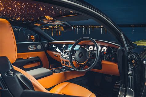 Wraith Interior A View Of The Interior Of The New Rolls Royce Black