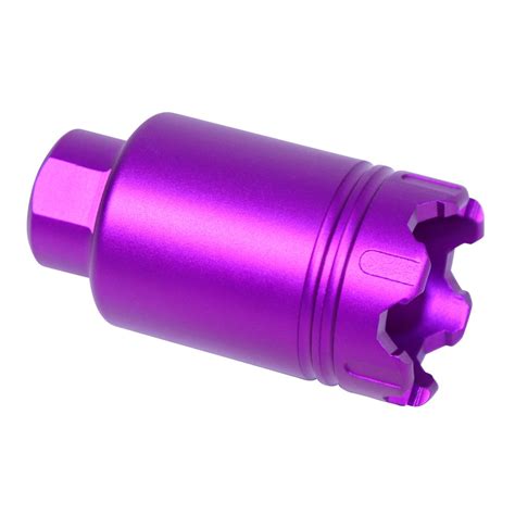Ar 15 Micro Trident Flash Can With Glass Breaker Anodized Purple