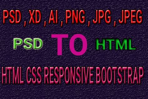Professional Psd Xdai To Html Css Bootstrap Css Responsive By Krish