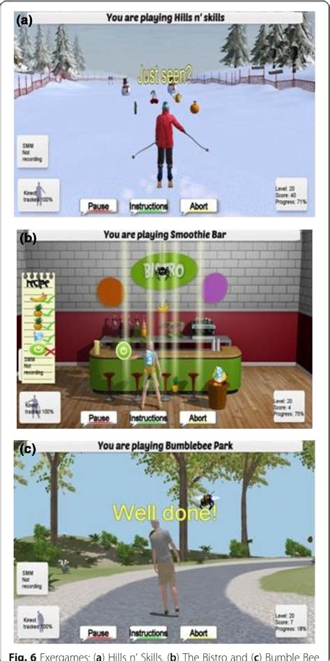 Figure 1 From The Design Of A Purpose Built Exergame For Fall Prediction And Prevention For