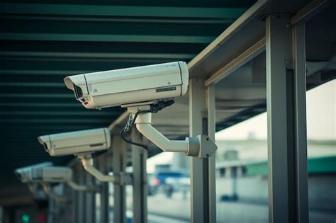 Premium Photo Enhancing Security The Power Of Cctv System