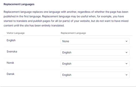 Fallback Languages Support Help Center