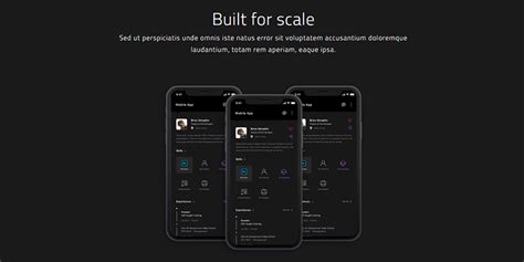 mobile app bootstrap 4 website template bypeople