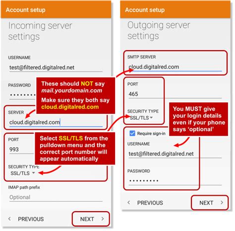 Configuring Your Email Account On An Android Phone Or Tablet Digital Red
