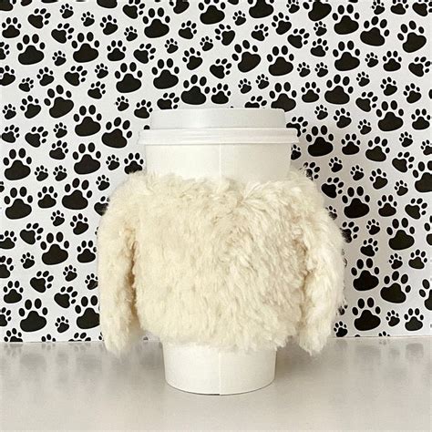 Cockapoo Crochet Pattern Cockapoo Cup Cozy Pattern Realistic Dog