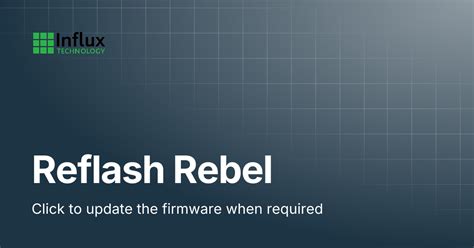 reflash rebel dialog user guide