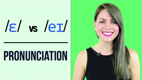 Learn English Pronunciation ɛ And Eɪ Professional Development Quiz