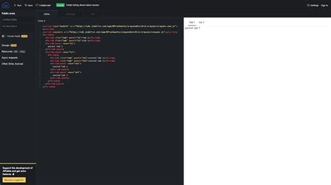 nested tab in crayons v4 customize x workflows freshworks developer