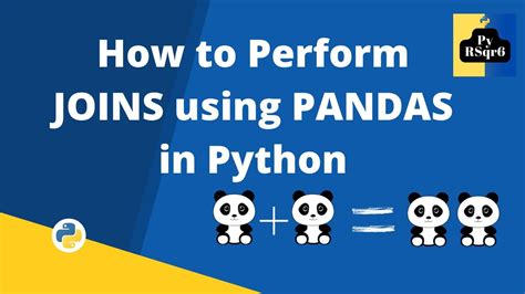 How To Perform JOINS Using PANDAS In Python Python Beginners Tutorial Coding Challenge YouTube