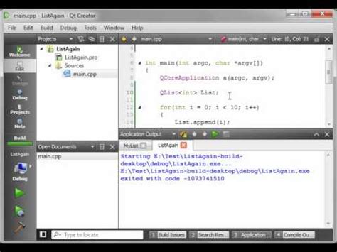 C Qt 37 QListIterator And Navigating The QList YouTube
