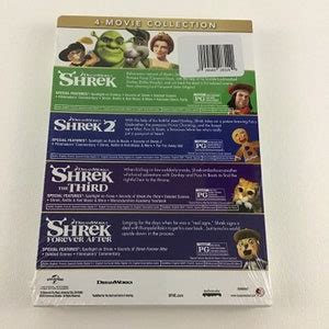 Shrek 4 Movie Collection Dvd Special Features Anniversary Edition New