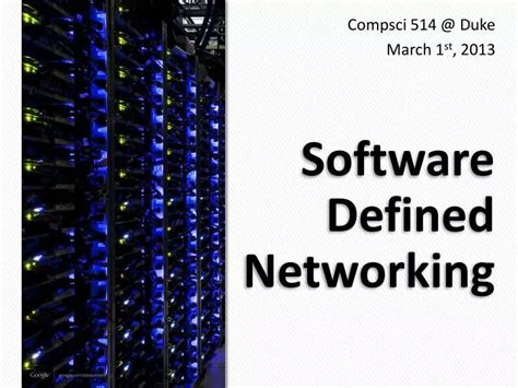 PPT Software Defined Networking PowerPoint Presentation Free Download ID 1634489