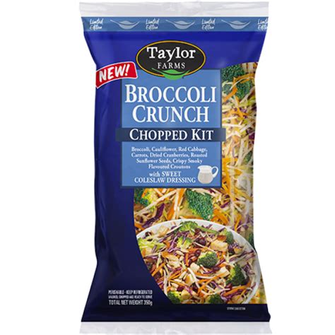 Taylor Farms Salad Broccoli Crunch Chopped Kit Reviews Black Box