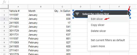 How To Use Slicers In Google Sheets For Dynamic Filtering
