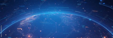 Data Flow Dynamics A Visual Symphony Of Network Nodes Spanning States Major Us Cities