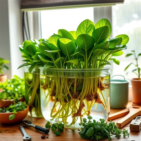 Growing Nutrient Rich Spinach In Diy Water Cultures Easy Home Hydroponics