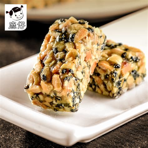 四川麻仔黑芝麻酥500g花生芝麻酥糖果成都小包装四川特产年货零食虎窝淘