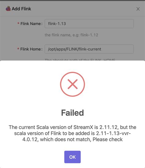 the vvr version of aliyun flink is not supported · issue 1603 · apache